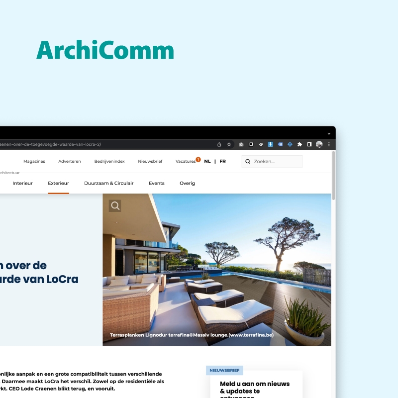 Archicomm: CEO Lode Craenen over de toegevoegde waarde van LoCra